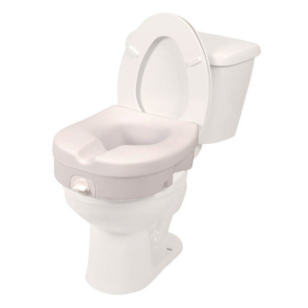 Toilet Seat Riser w/ Tightening Lock - Free Shipping - Home Medical Supply