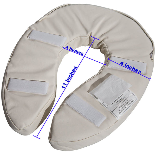 Toilet Seat Commode Cushion, 2" Riser - Free Shipping - Home Medical Supply