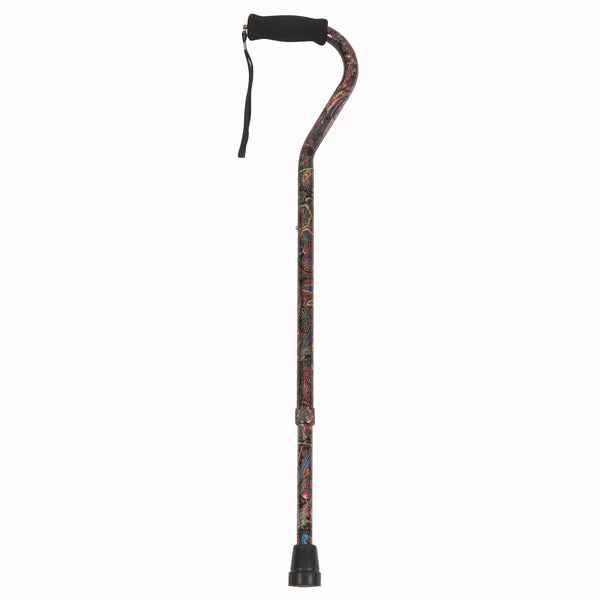 Pattern Finish Height Adjustable Cane - Free Shipping - Home Medical Supply